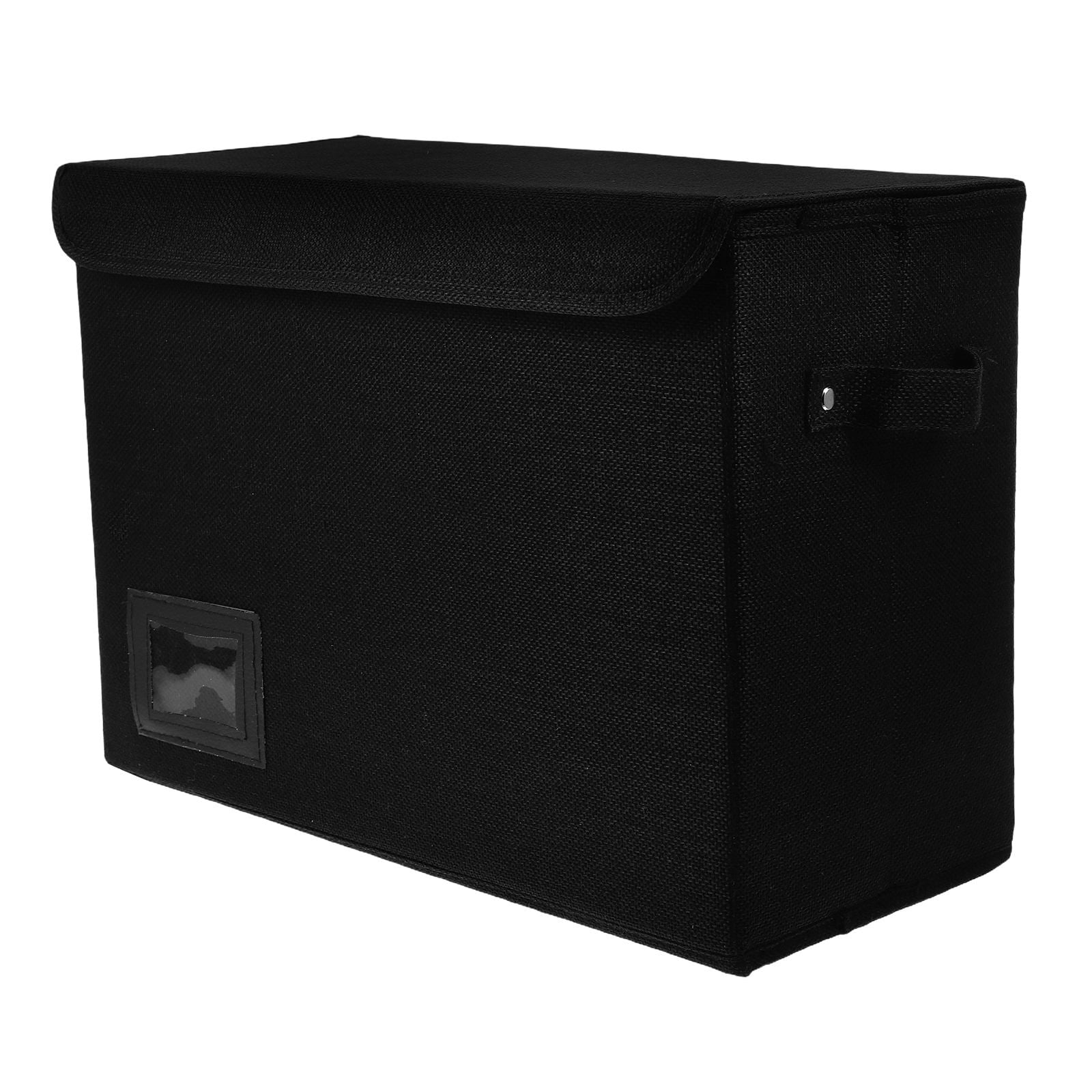 Raindrops Fabric Folding Storage Box Baby 39.00X29.00X20.00CM Black ...