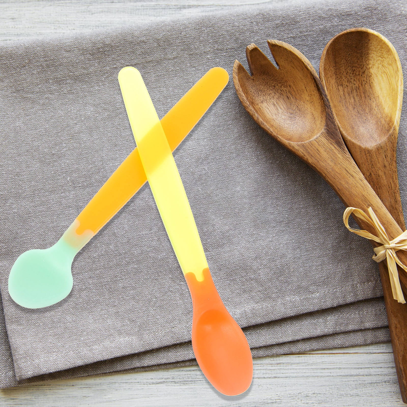 Raindrops Color Changing Silicone Baby Spoons for Feeding at Home ...