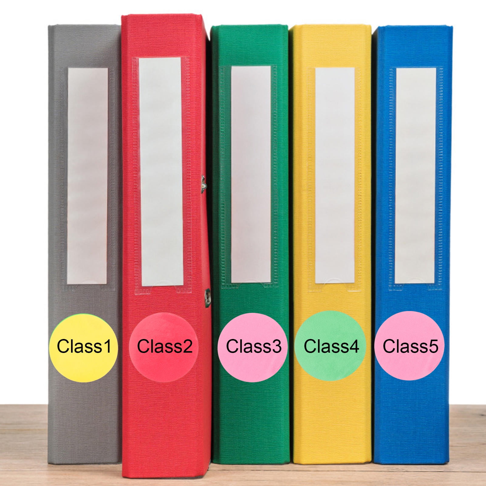 Raindrops Color Coding Labels Dots 4Rolls 6.5X2.7Cm Assorted Color For ...