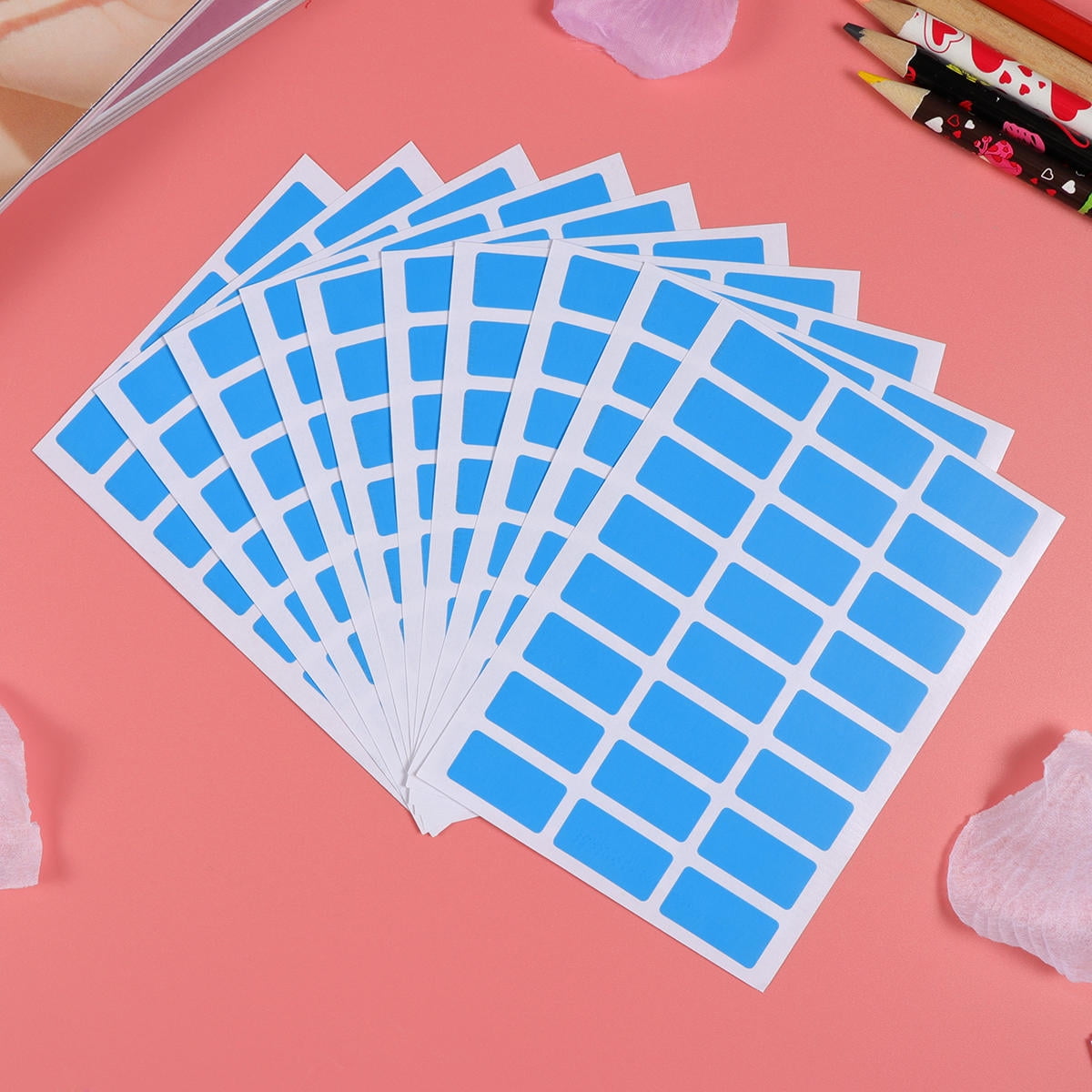 Raindrops Color Coding Stickers for Label Use Assorted Adhesive PVC ...