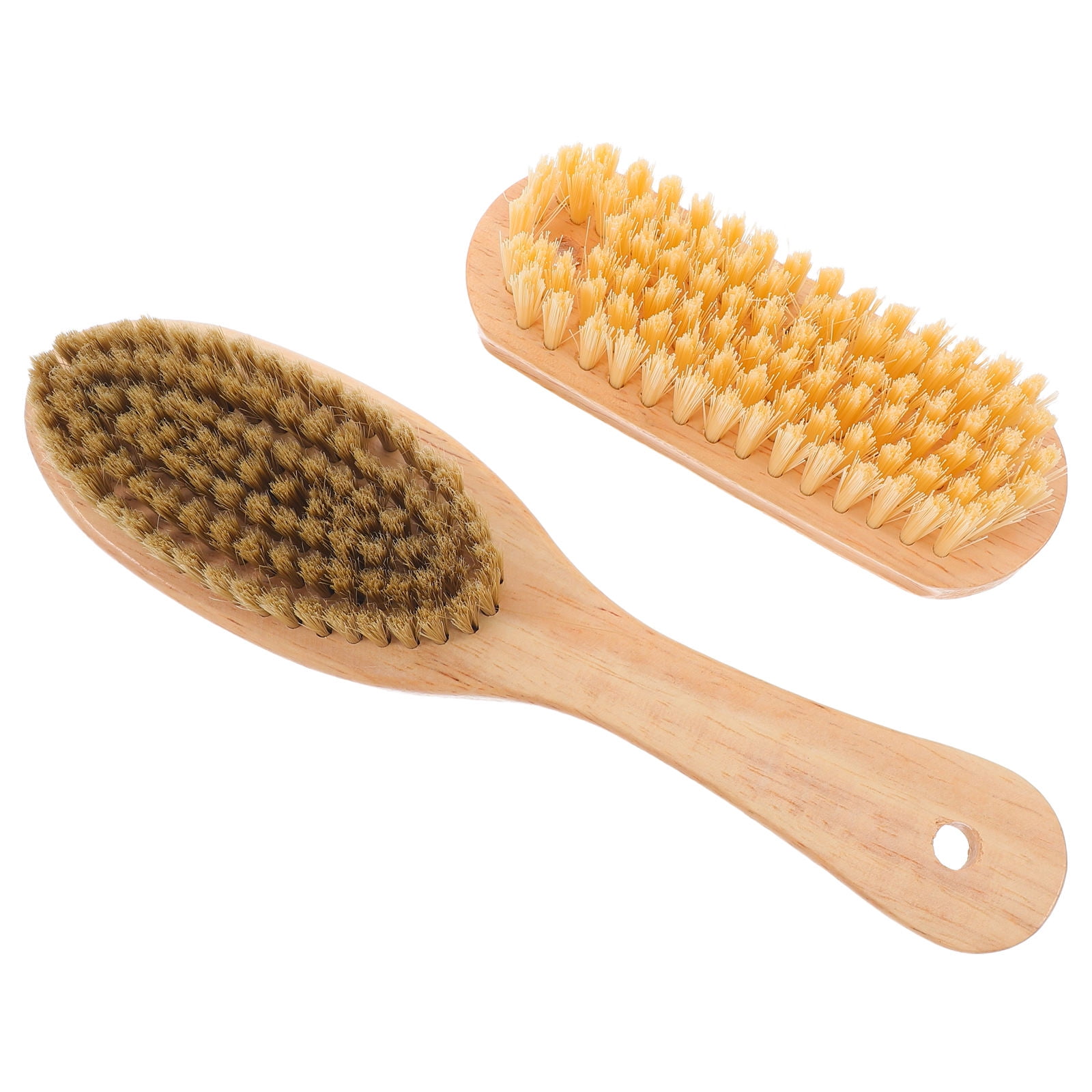 Raindrops Compact Design 2Pcs Long Rectangular Bristles Brush for Sand ...