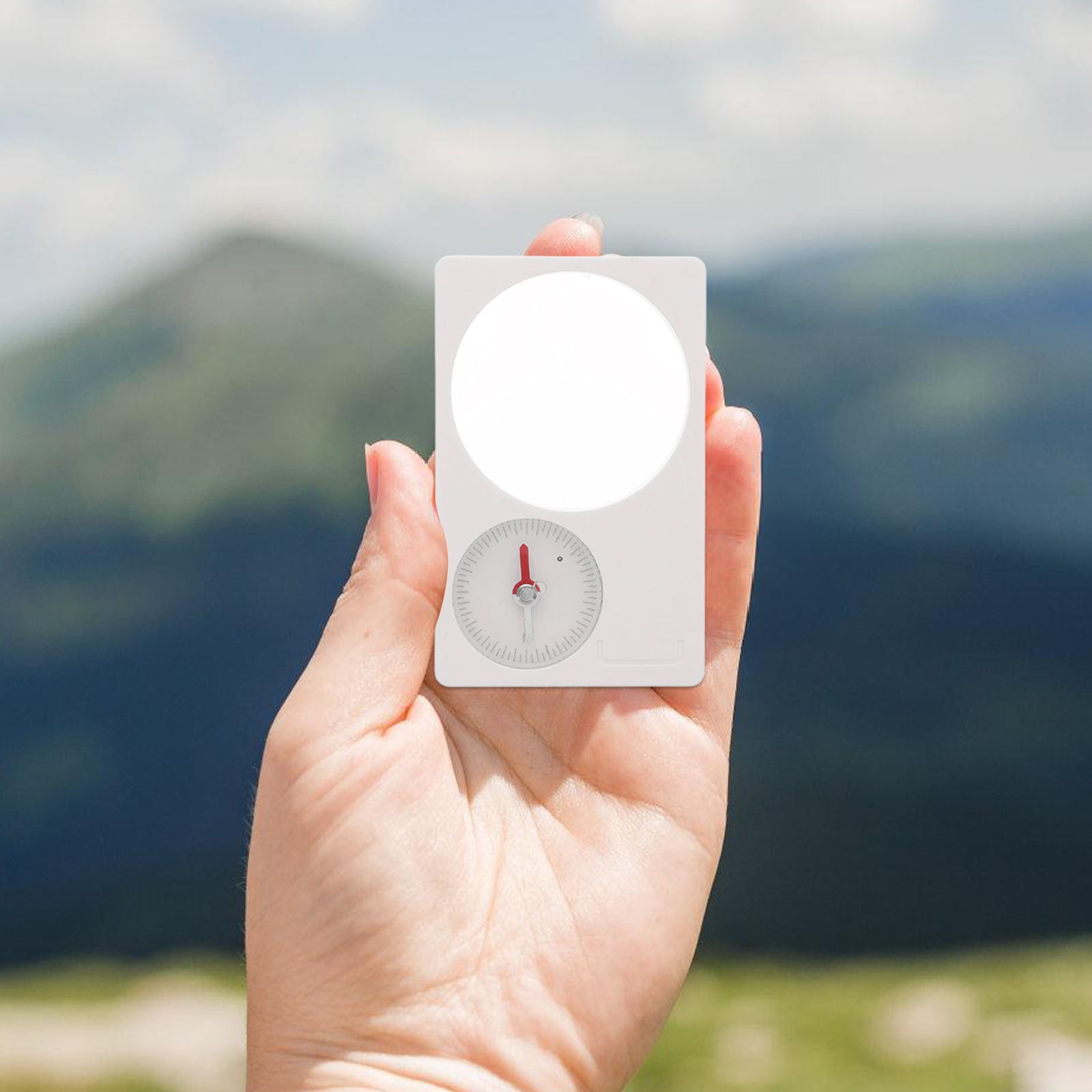 Raindrops Compass With Magnifying Glass Hiking Backpacking Compass 2 In ...