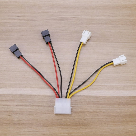 Raindrops Computer Fan Adapter Cable Connector Multiple Regulation ...