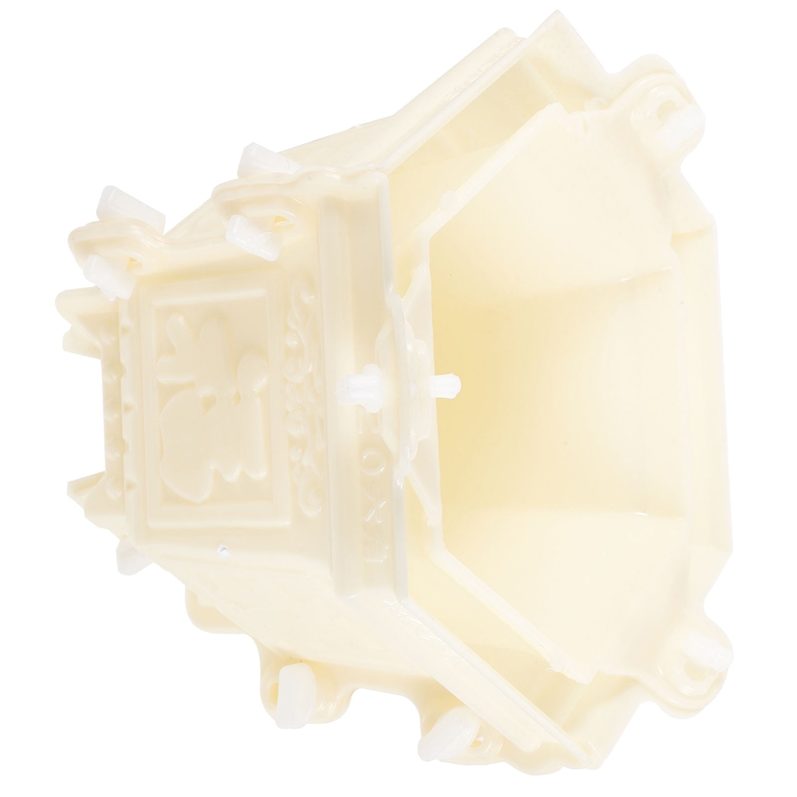 Raindrops Concrete Hexagonal Mold Planter Making Mold Epoxy Mold Flower ...