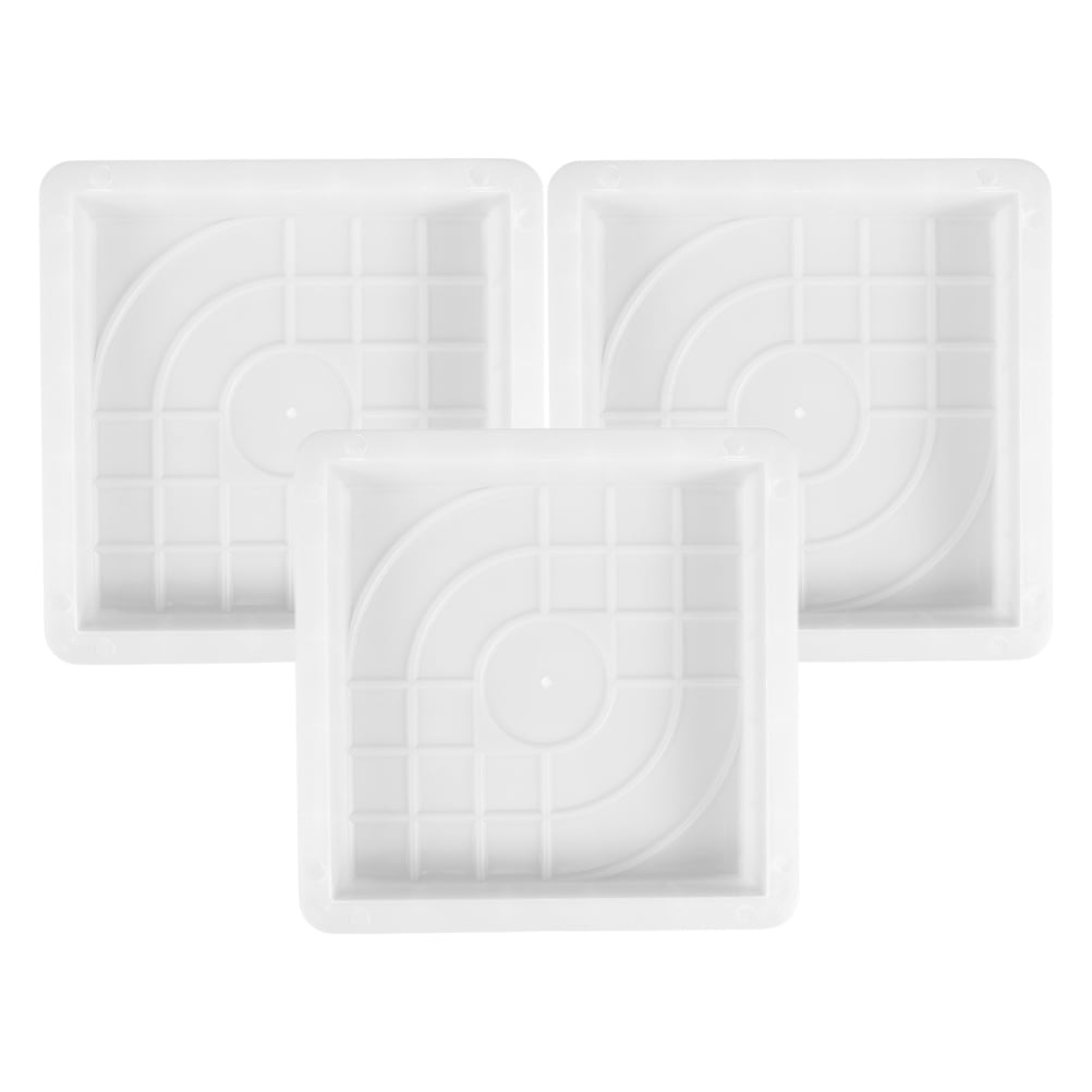 Raindrops Concrete Walkway Molds Reusable Grass Paver Molds For Garden ...