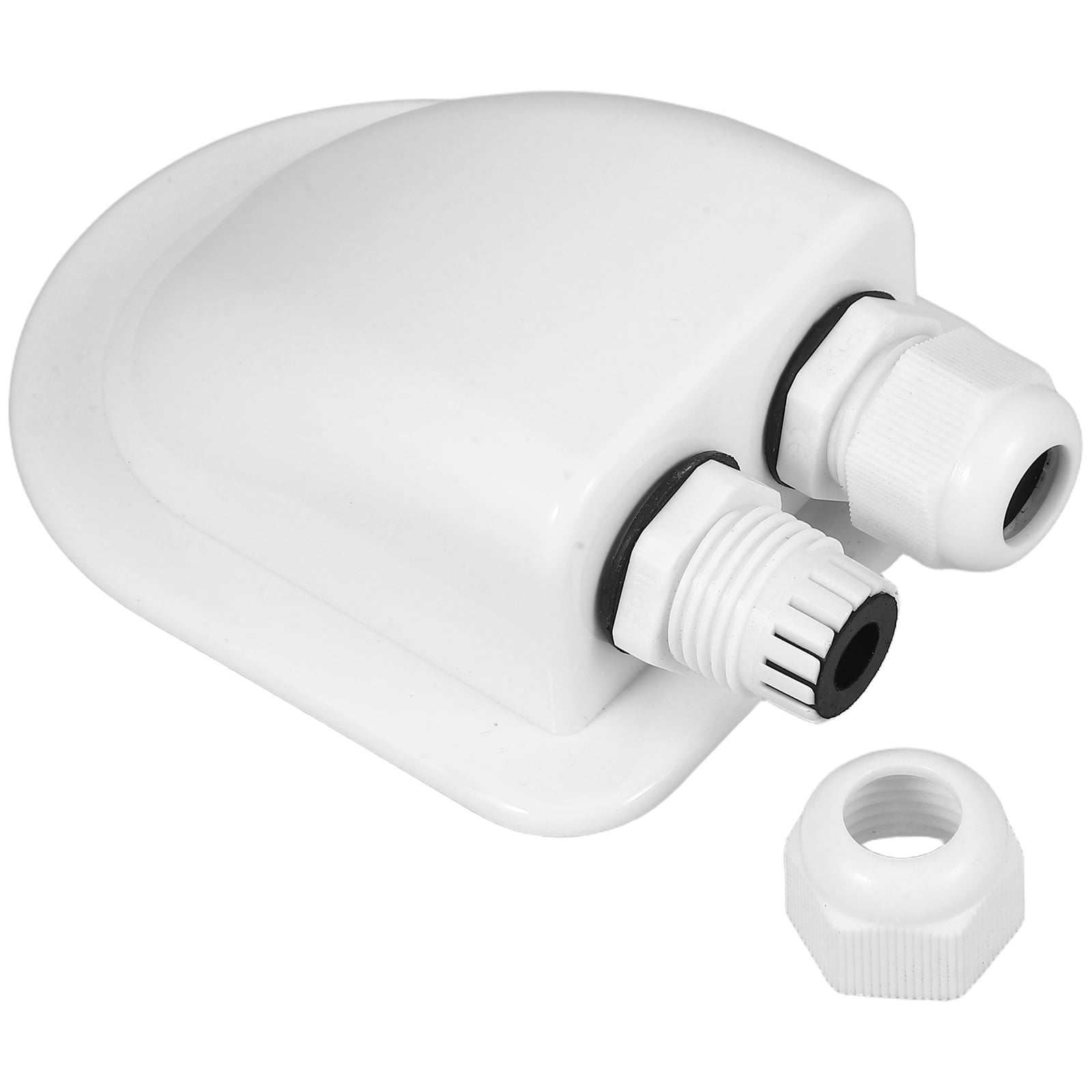 Raindrops Connectors Coax RV Junction Box Dual Hole Cable Stable ...