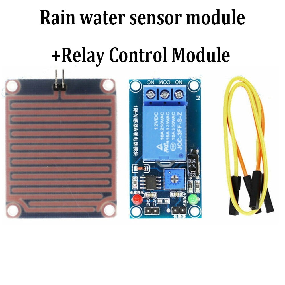 Raindrops Controller Module Foliar Moisture Rain Sensor Water Detection ... Raindrops Controller Module Foliar Moisture Rain Sensor Water Detection ...