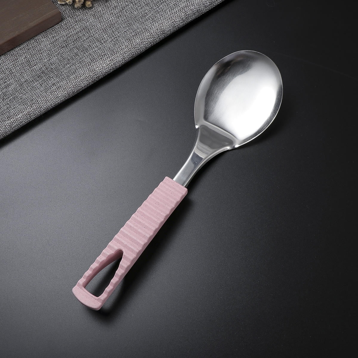 Raindrops Cooking Spoon with Holes Stainless Steel Kitchenware ...