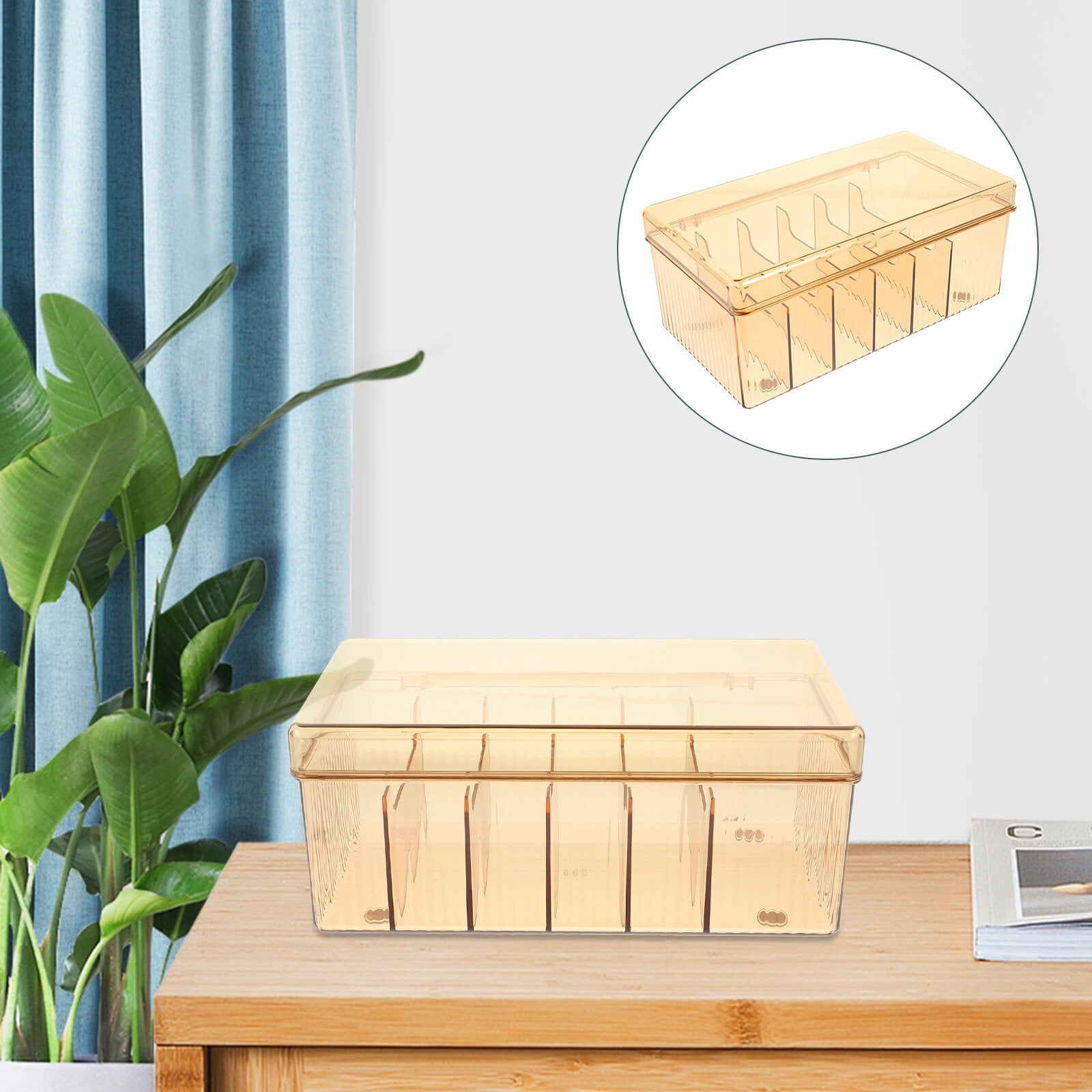 Raindrops Cord Organiser Cable Management Compartment Storage ...