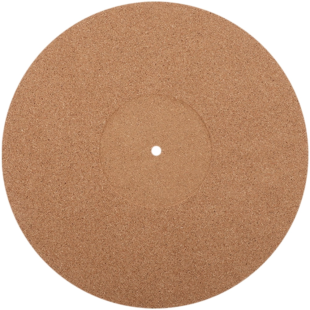 Raindrops Brown Synthetic Turntable Mat for Home Use Reduces Vibration ...