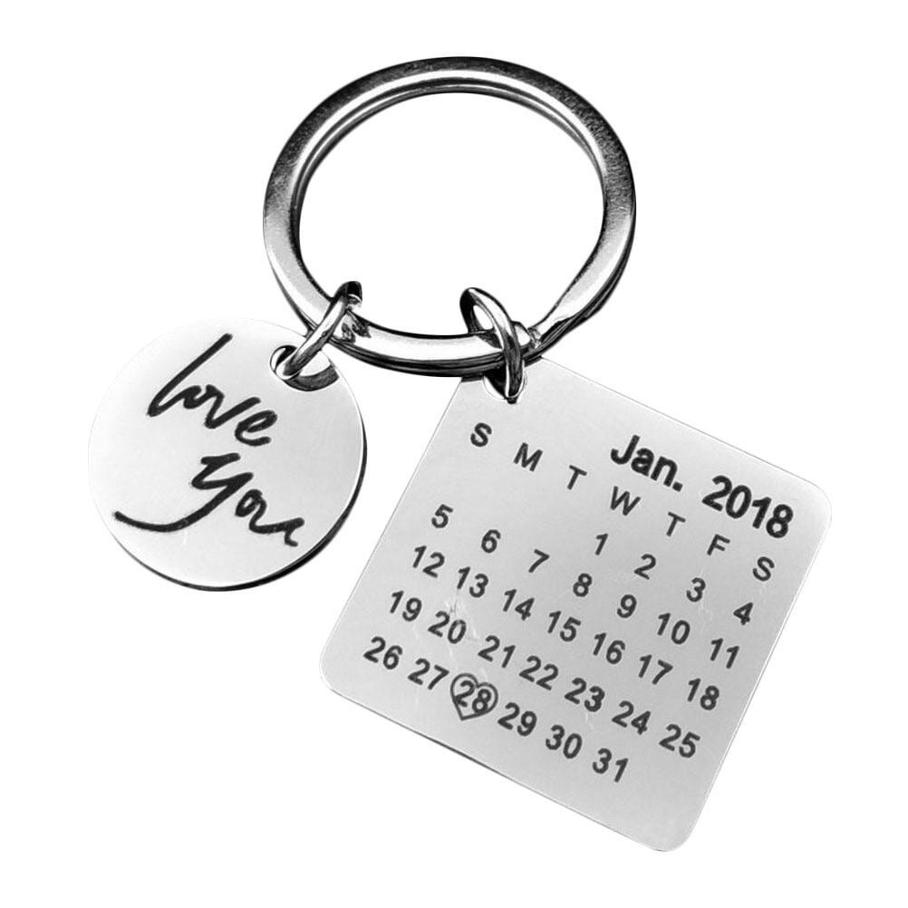 Raindrops Couple Keychain Advent Calendar for Children Calendars Lovers ...