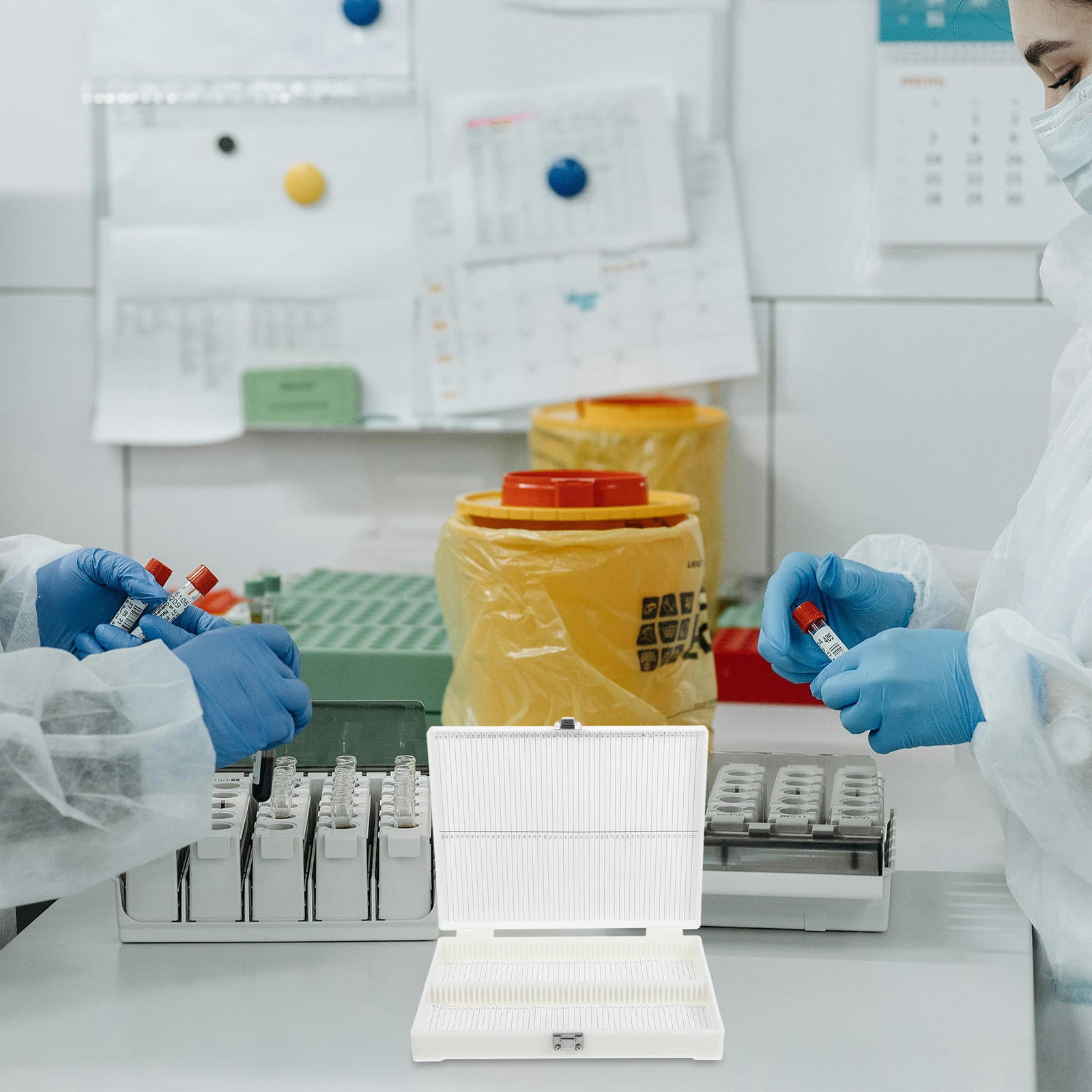 Raindrops Coverslips Laboratory Slides Small Microscope White - Walmart.com