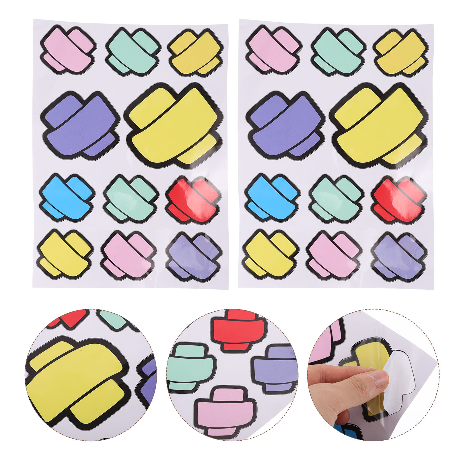 Raindrops Creative Car Stickers with for Trucks and Cars Assorted Color ...