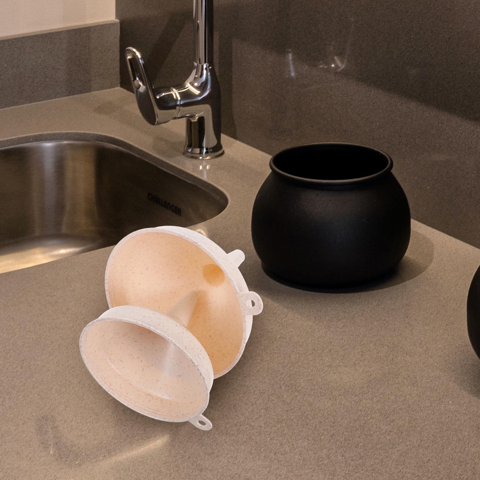 Raindrops Creative Kitchen Funnel with Handle for Pouring Liquids and ...