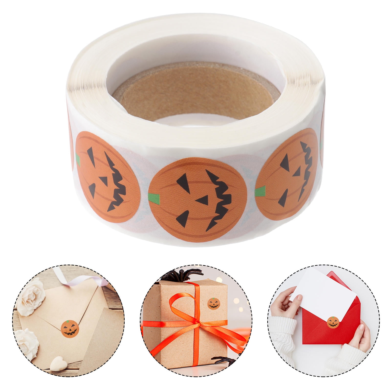 Raindrops Creative Pumpkin Stickers Adorable Stickers Self Adhesive ...