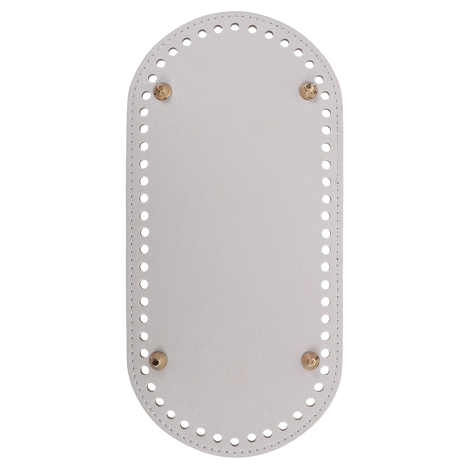 Raindrops Crochet Bag Bottom Base Pu Bag Bottom Shaper Oval Bag Bottom ...