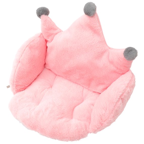 Raindrops Crown Seat Cushion Half Enclosed Chair Cushion Plush Seat ...