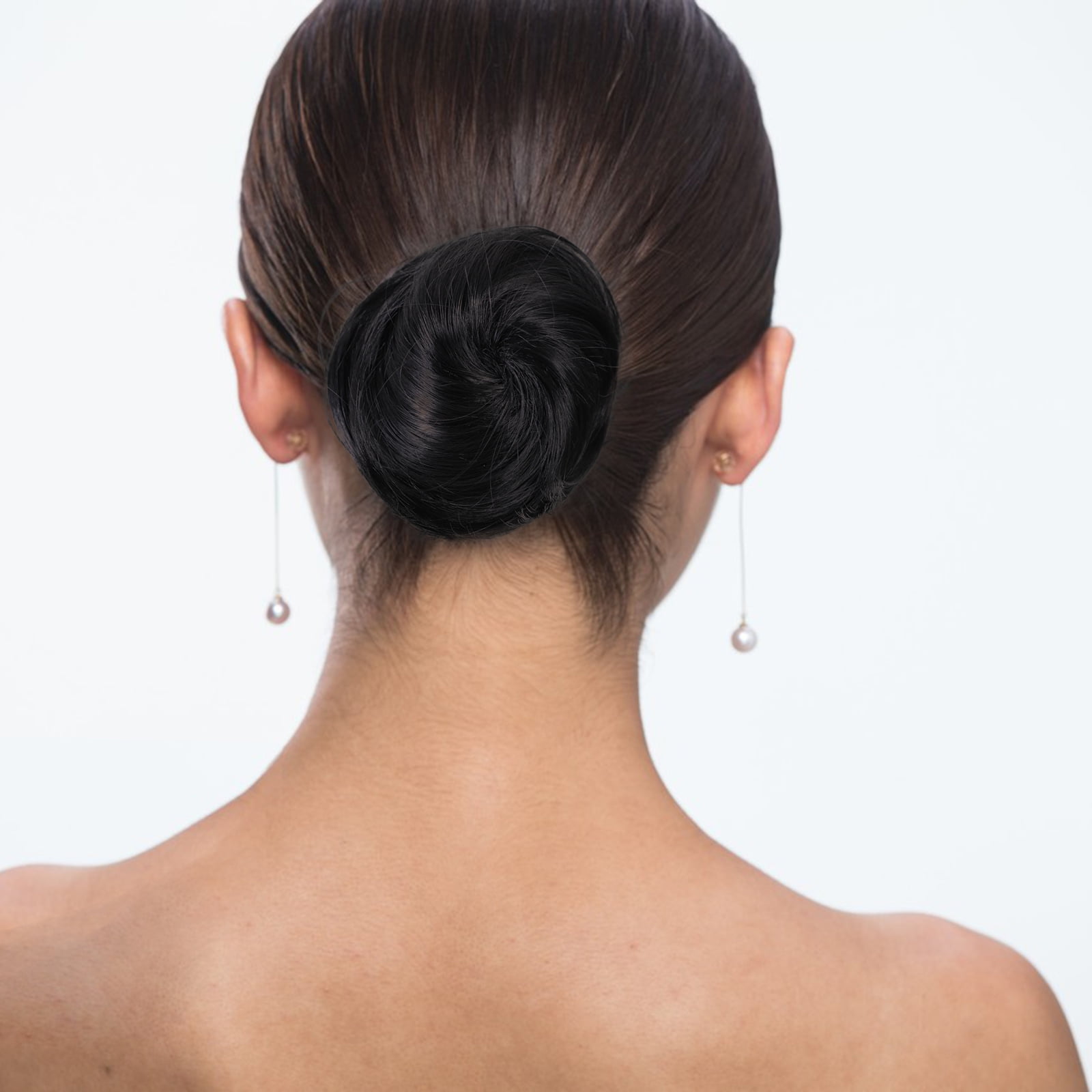 Raindrops 抓夹发包 Curly Hair Maker Clip on Hairpiece Chignon Claw Miss ...