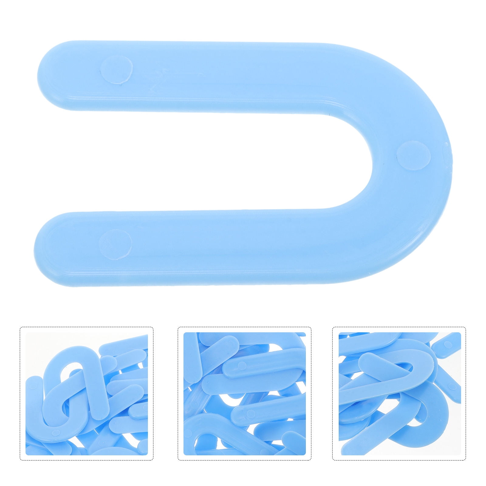 Raindrops DIY Enthusiasts 100Pcs U Shape Plastic Tile Spacers for ...