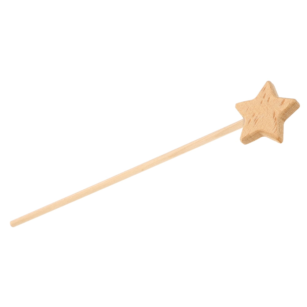 Raindrops DIY Wooden Wand Unfinished Fairy Stick Creative Princess Wand ...