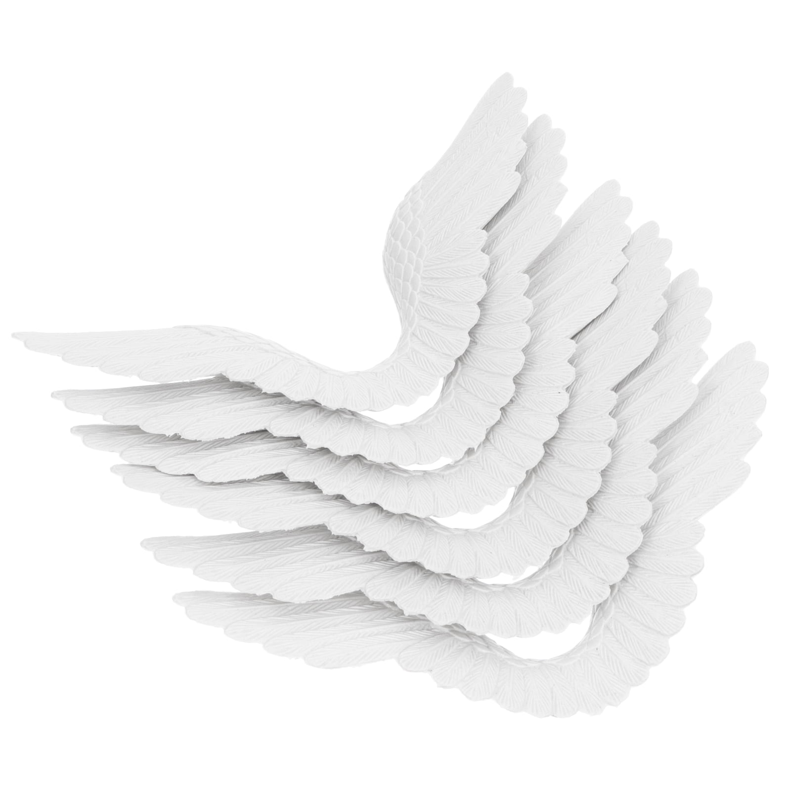 Raindrops DIY White Plastic Angel Wings for Craft Perfect Christmas ...