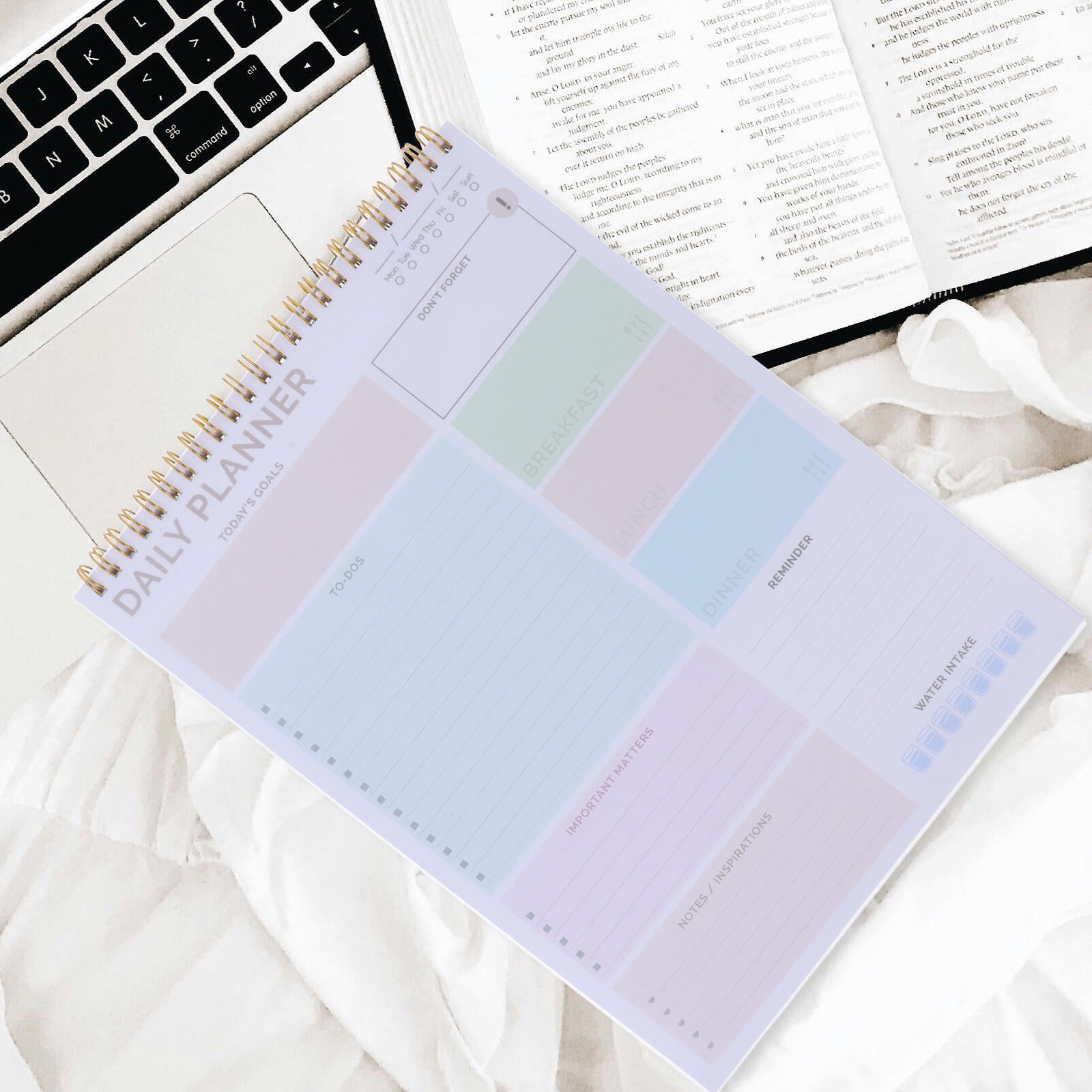 Raindrops Daily Planner Notepad Tear Off Daily Schedule Calendar Sheets ...