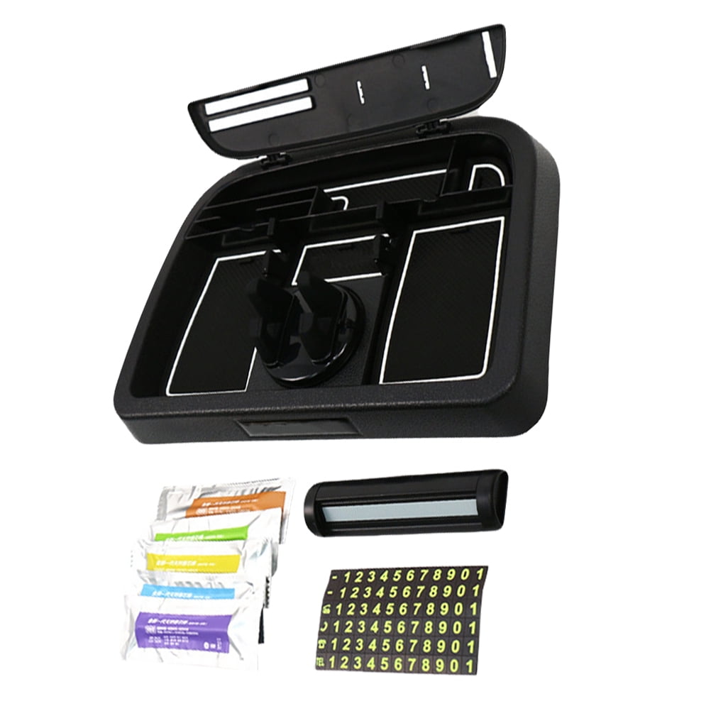 Raindrops Dashboard Accessories Car Dash Organizer Black ABS 1Pack ...