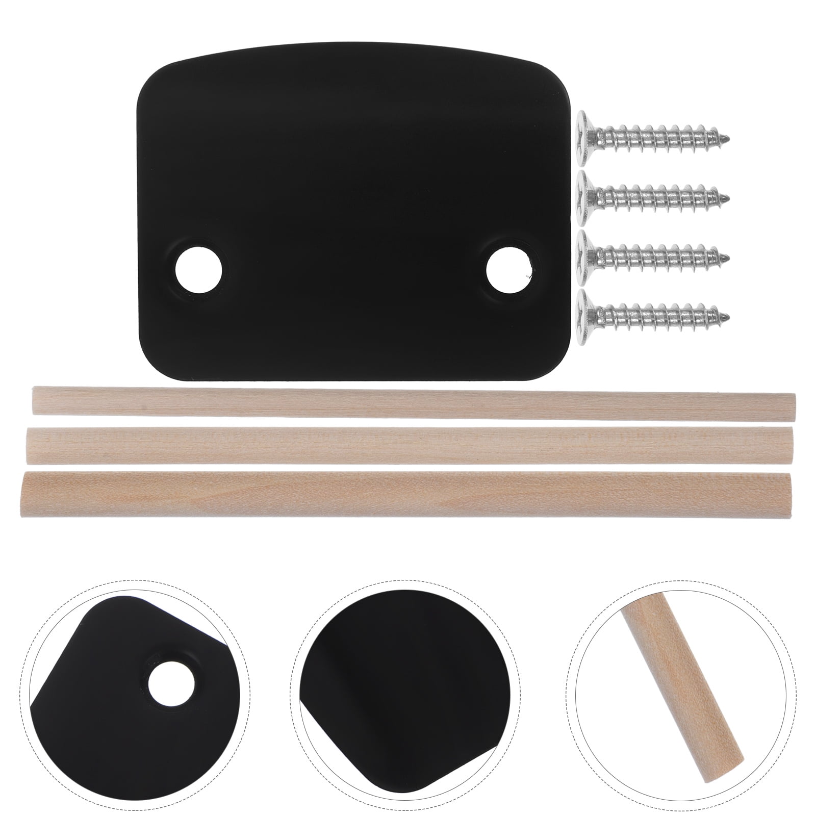 Raindrops Deadbolt Reinforcement Plate Gusset Board Filling - Walmart.com