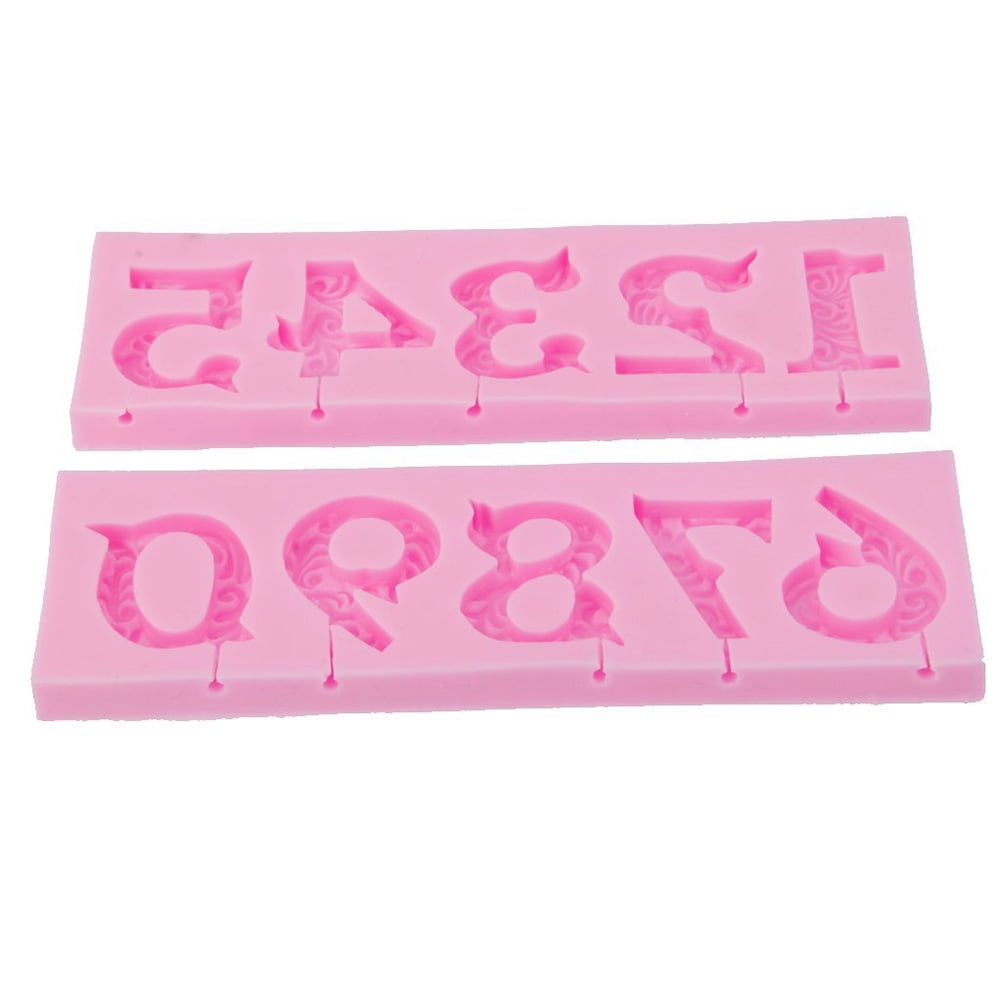 Raindrops Decorating Number Baking Mold Pastry and Silicone Molds ...