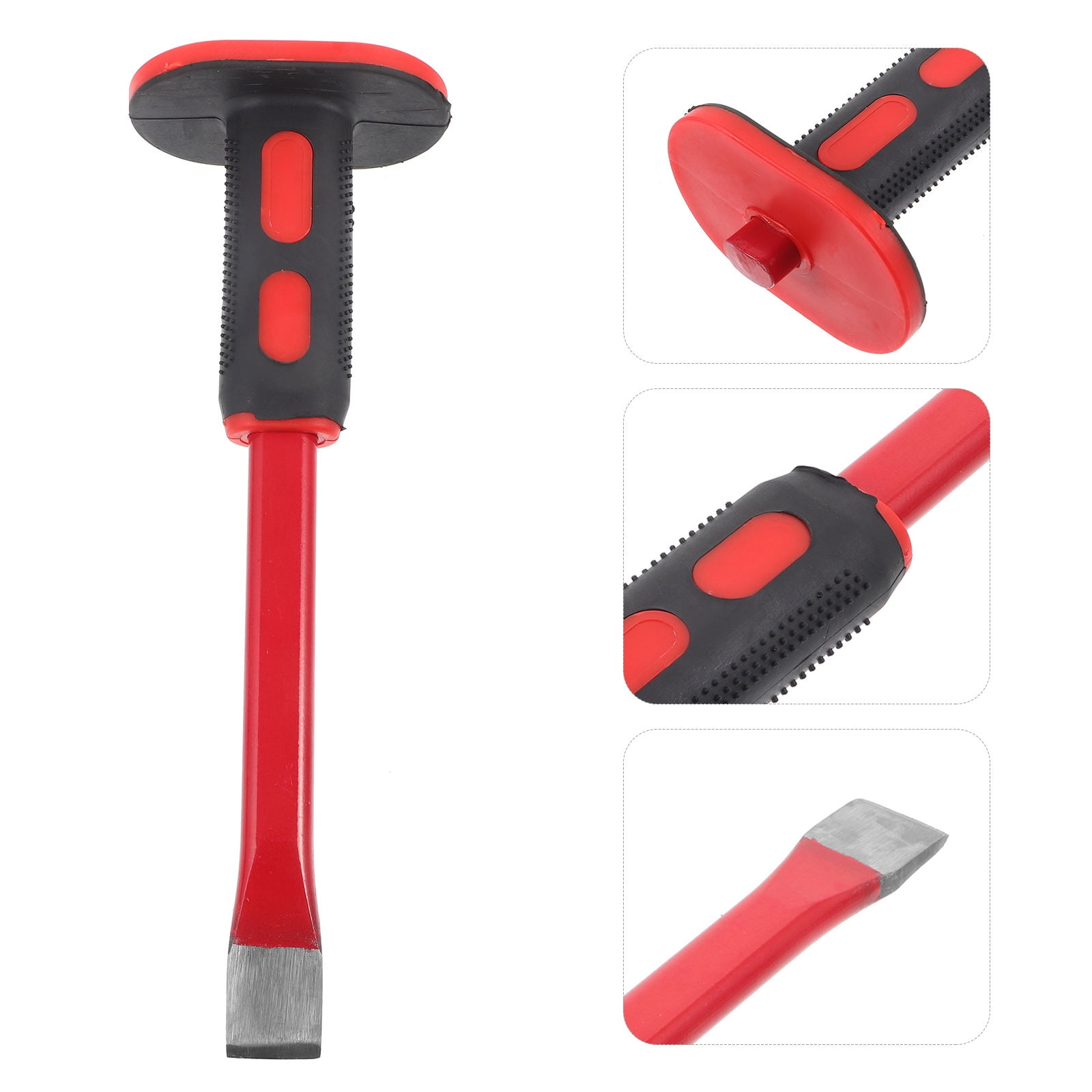 Raindrops Demolishing Splitting Concrete Chisel Red Pointed Head ...