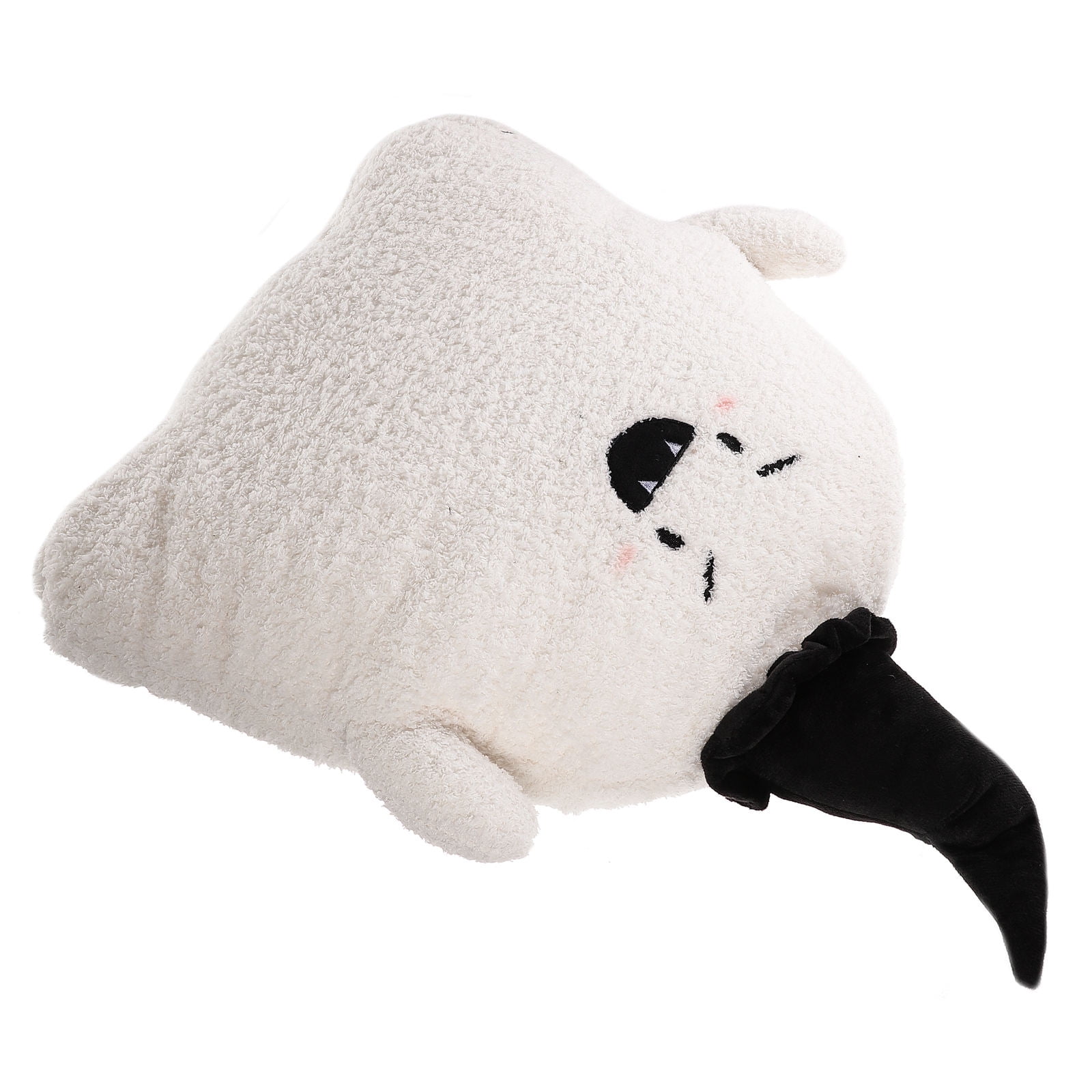 Raindrops Demon Plush Toy Throw Pillow Stuffed Ghost For Cuddling White ...