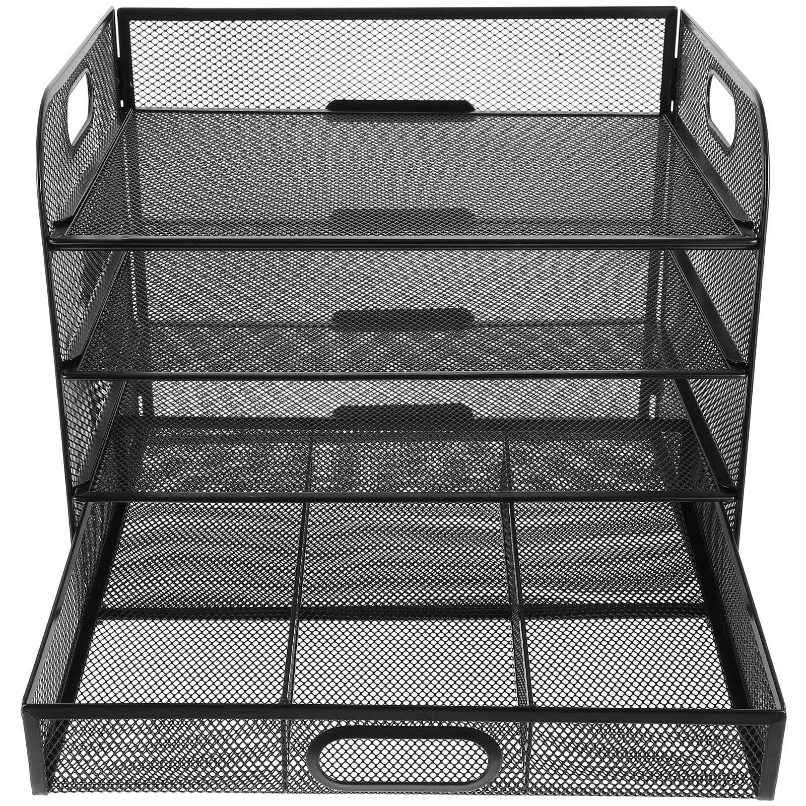 Raindrops Desk File Organizer 4-tier File Holder Document File ...