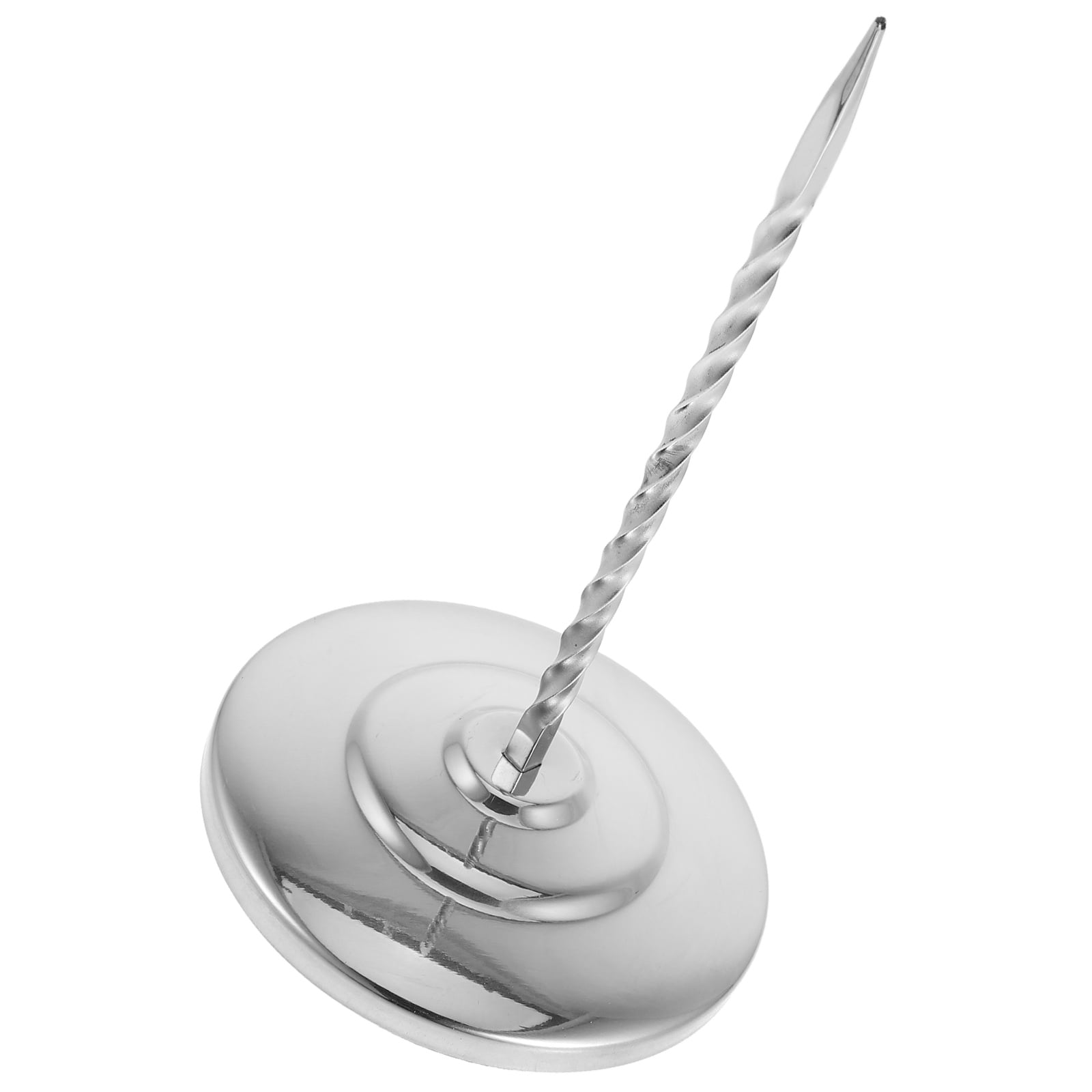 Raindrops Desk Ticket Holder Stainless Steel Receipt Spike Menu Holder ...