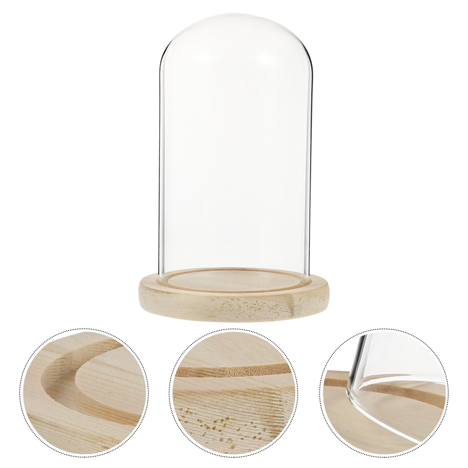 Raindrops Display Cover Preserved Flower Glass Outdoor Plant Globe ...