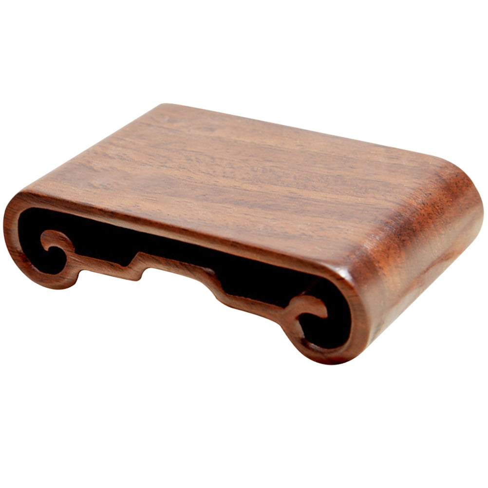 Raindrops Display Planter Stand Wooden Vase Pedestal Small Planter ...