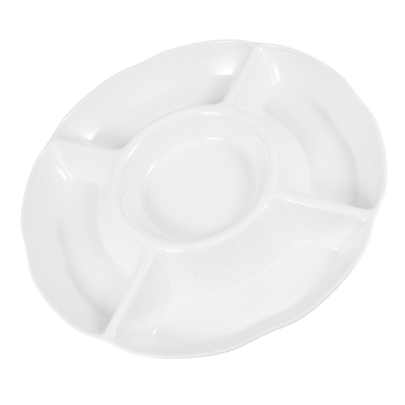 Raindrops Divided Melamine Party Serving Trays And Platters Melamine ...