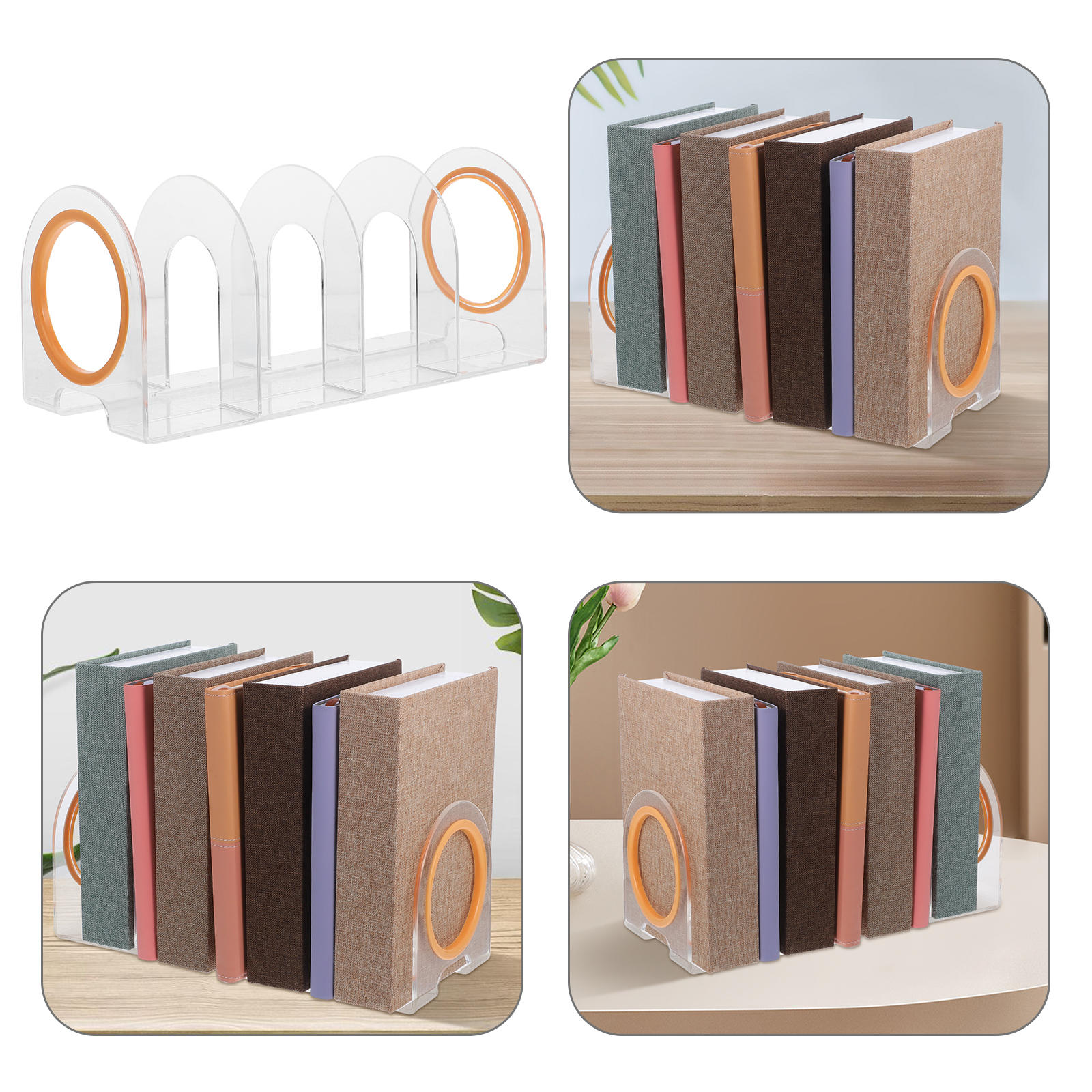 Raindrops Yellow Bookstand for Home Use Multifunctional Desktop ...