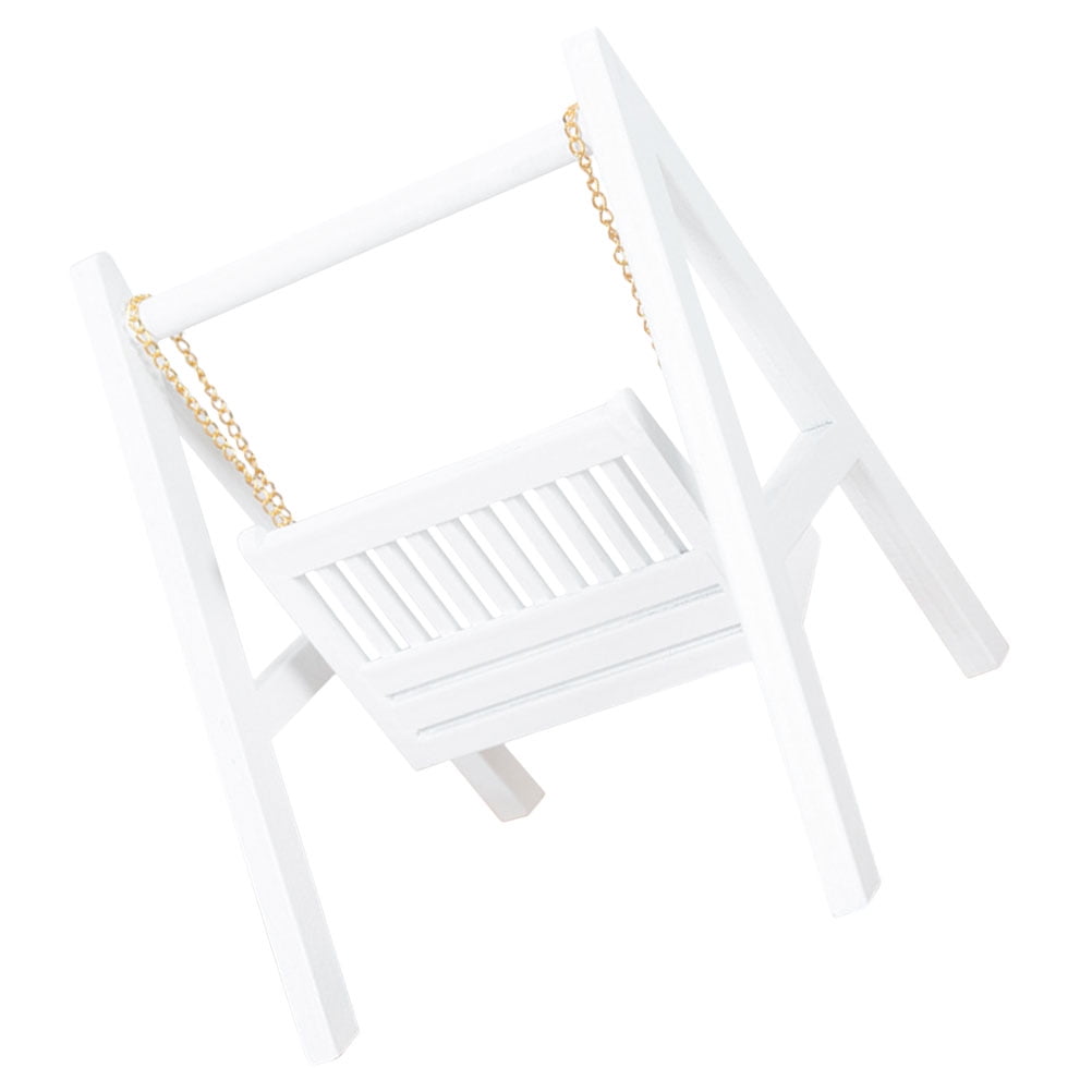 Raindrops Doll Miniature Swing Mini Garden Furniture Hanging Swing Toy ...