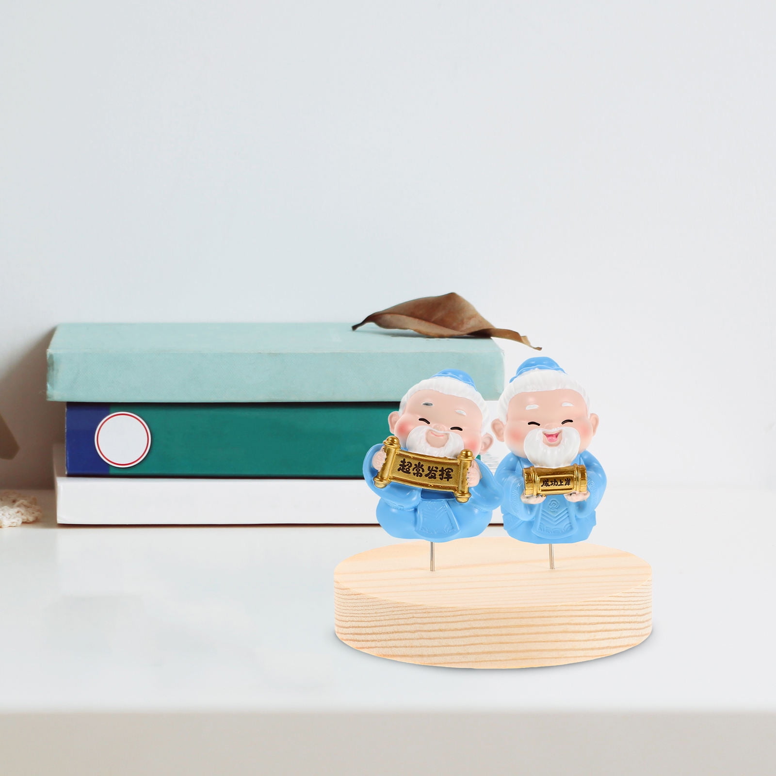 Raindrops Doll Stands 1Set Khaki Wooden Metal Square Base Minimalist ...