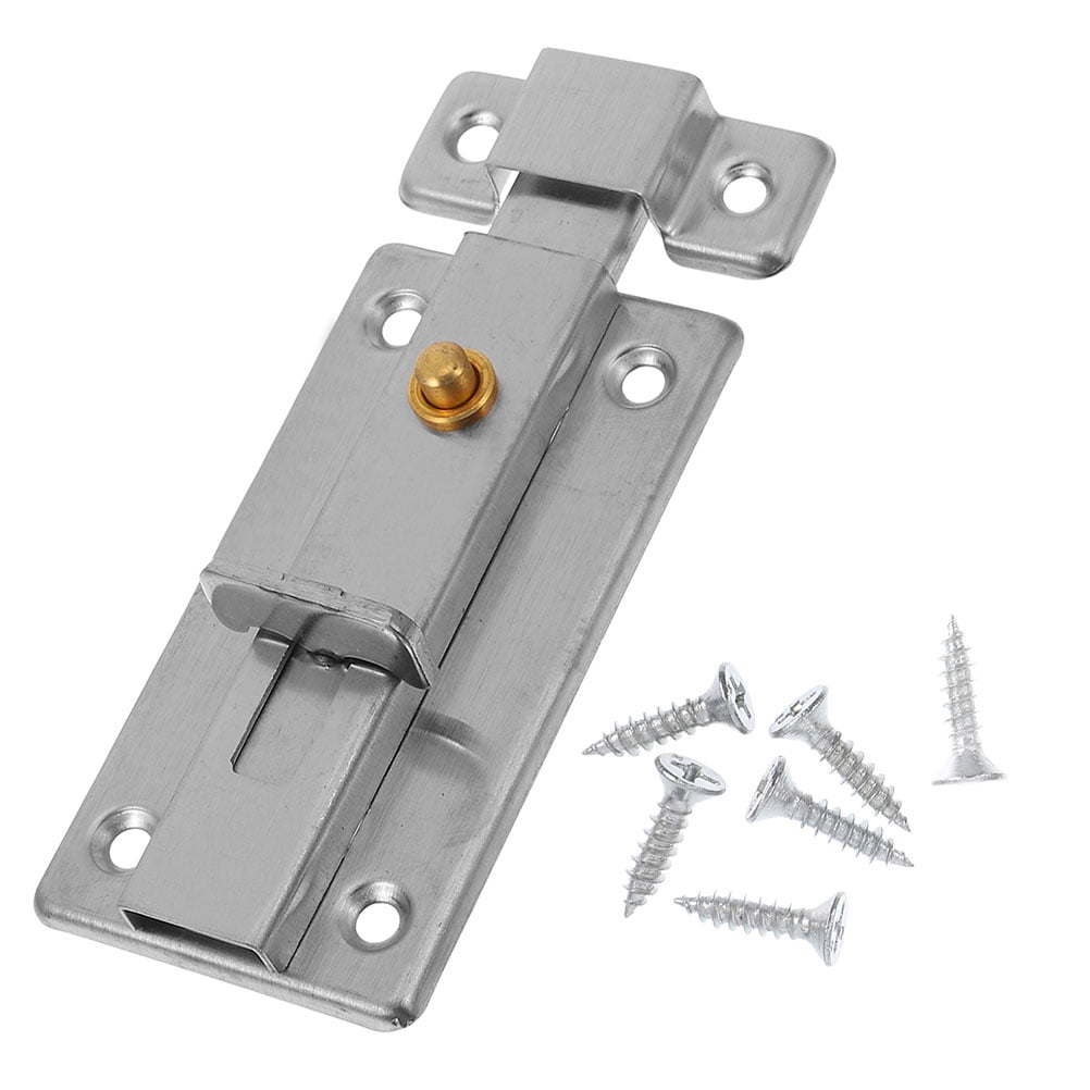 Raindrops Door Security Slide Latch Lock Barrel Bolt Door Latch Sliding ...