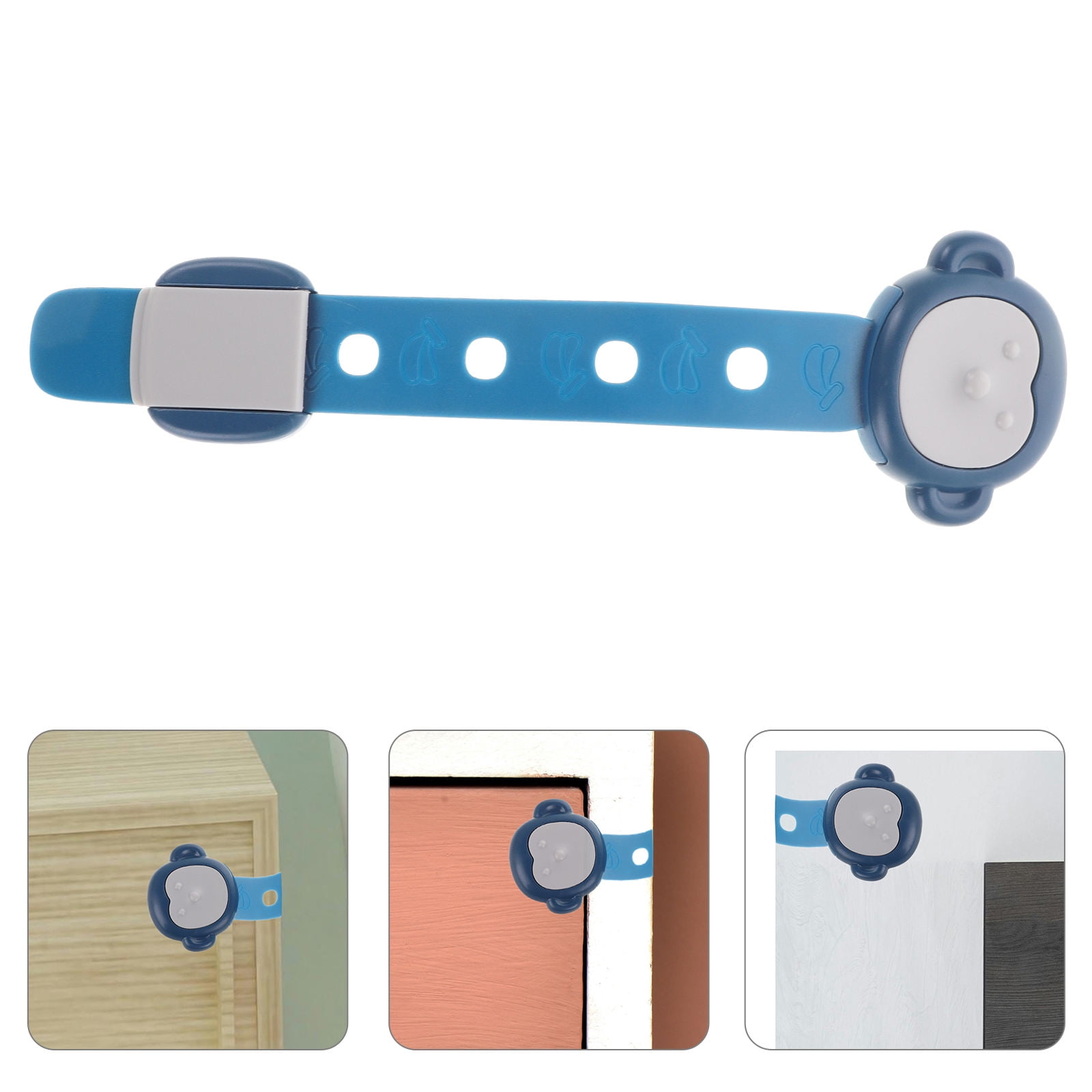 Raindrops Drawer Safety Lock Kitchen Strap Locks for Drawers - Walmart.com