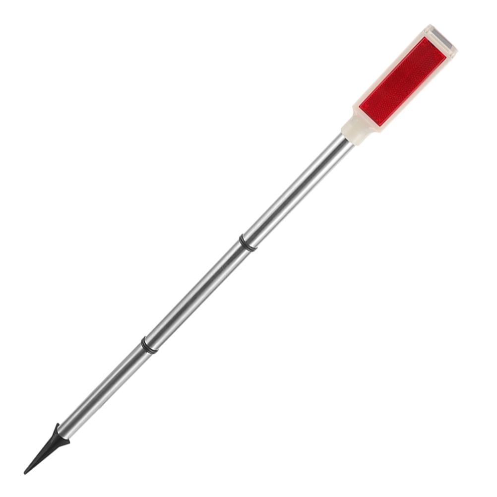 Raindrops Driveway Reflectors on Poles Large Solar Lights Outdoor Red ...