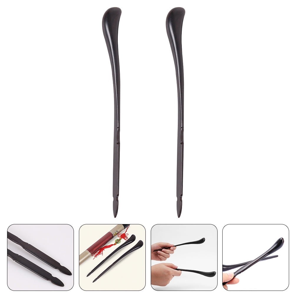 Raindrops Dulcimer Mallets 1 Pair Ebony Bird Shape Hitting Tool For ...