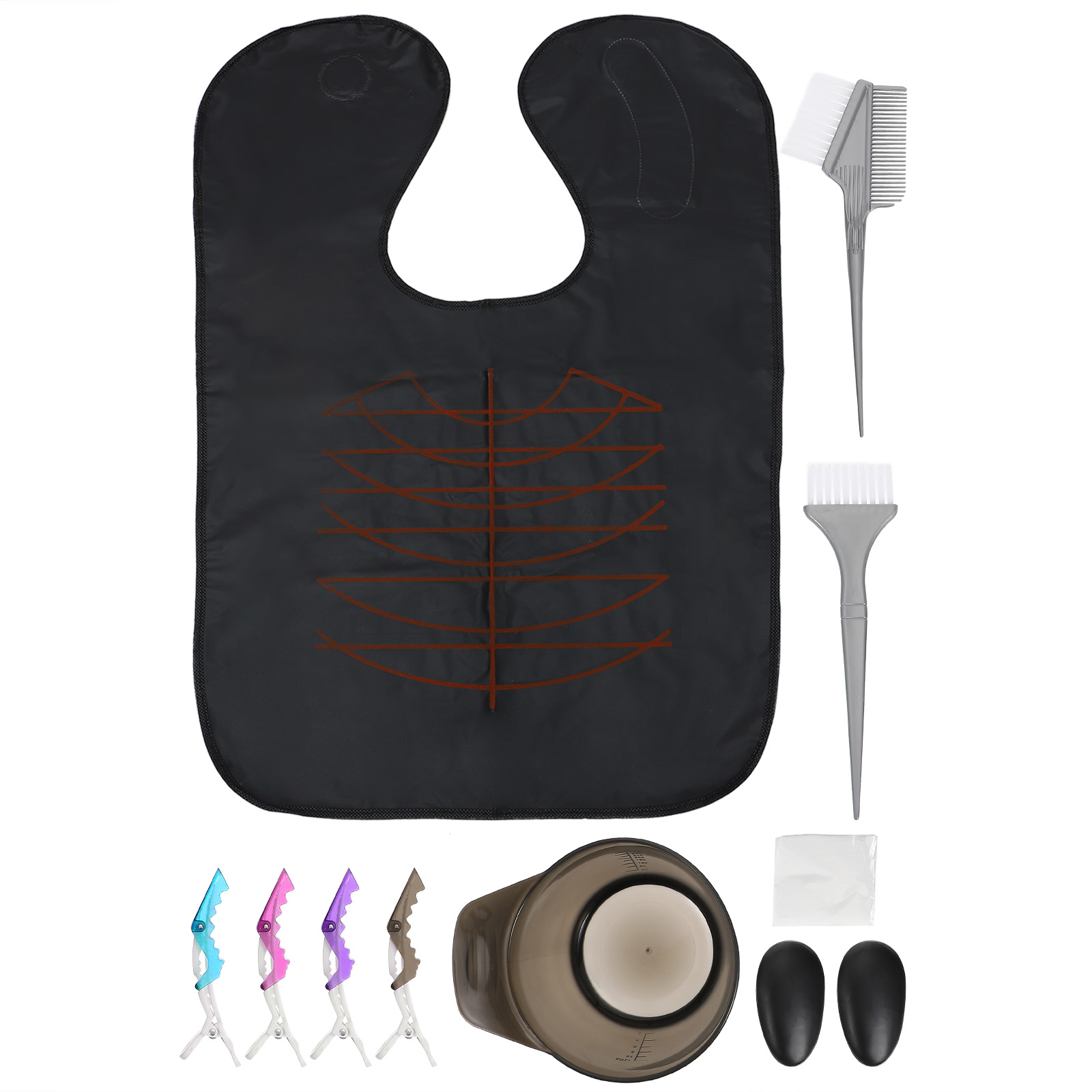 Raindrops Durable Hair Dye Coloring Tools Set for Salon Use Made of ...