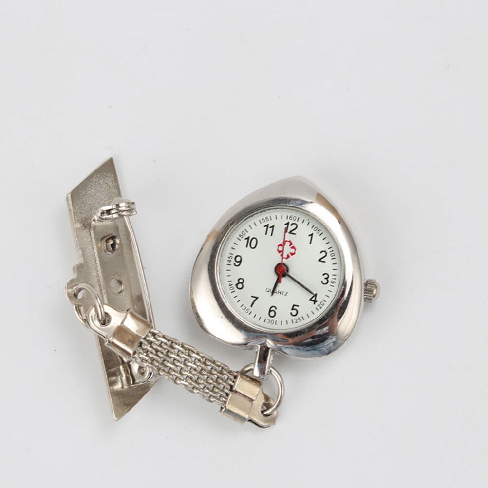 Raindrops Durable MultiColor Alloy Nurse Pocket Watch with Clear ...