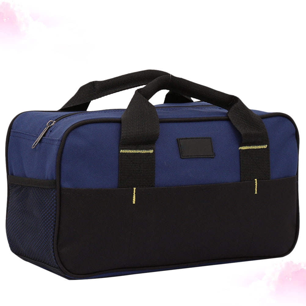 Raindrops Navy Tool Bag with Fabric Exterior Waterproof Repair Kit Bag ...