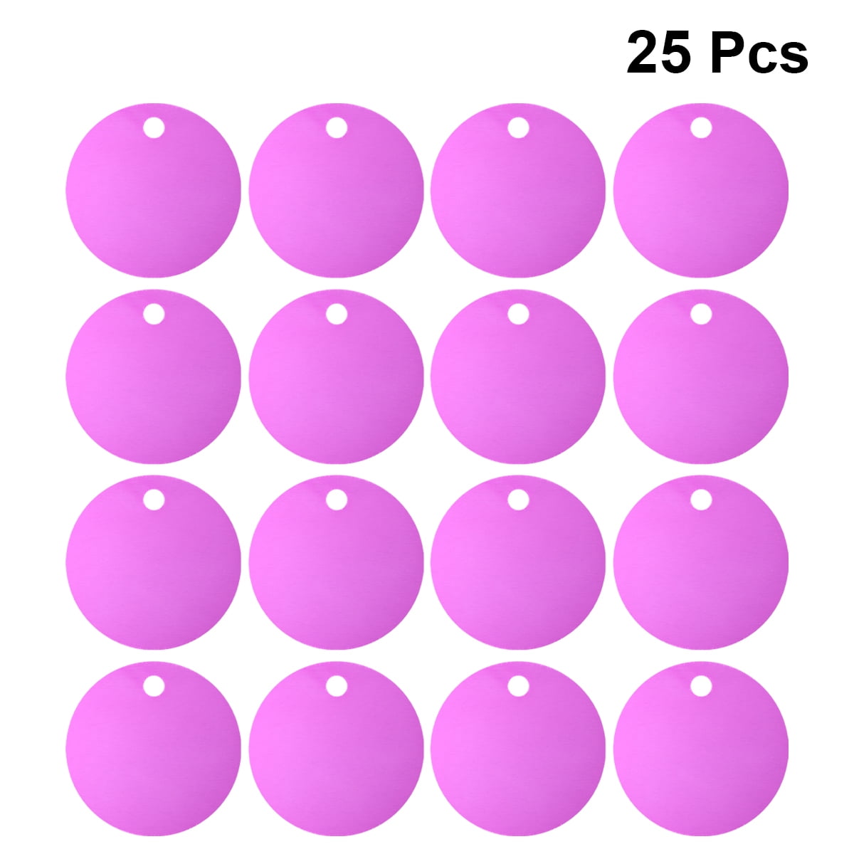 Raindrops Durable Purple Aluminium Alloy Pet ID Tags for Dogs and ...