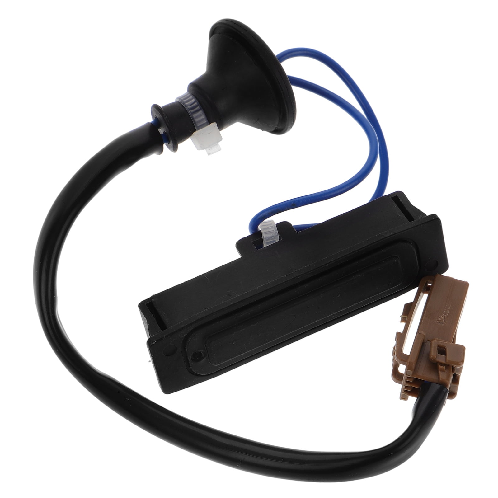 Raindrops Rear Trunk Release Switch Trunk Switch Black Rubber 1Set Car ...