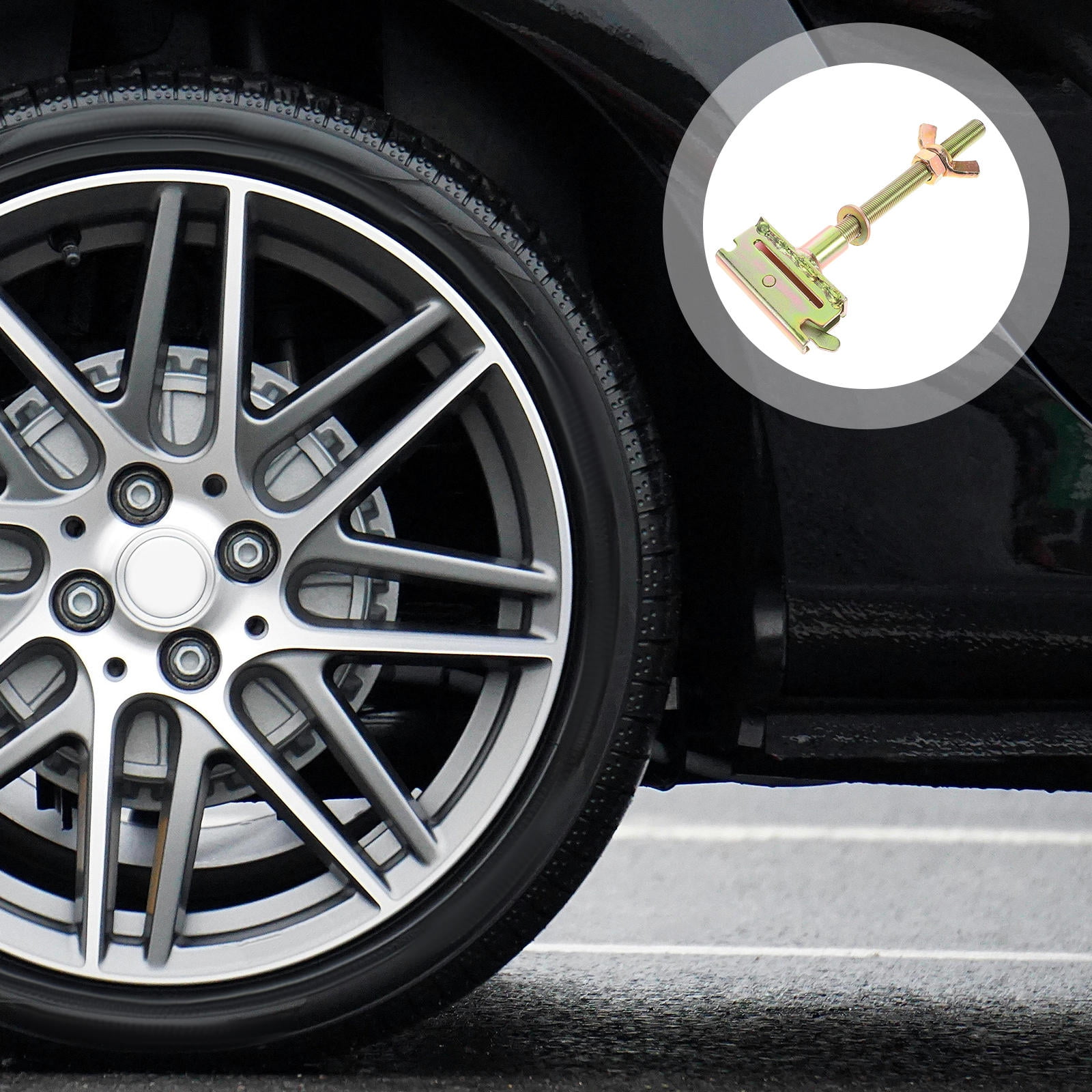 Raindrops E Tracks Spare Tire Holder Mount Wall Spare Tire Carrier ...