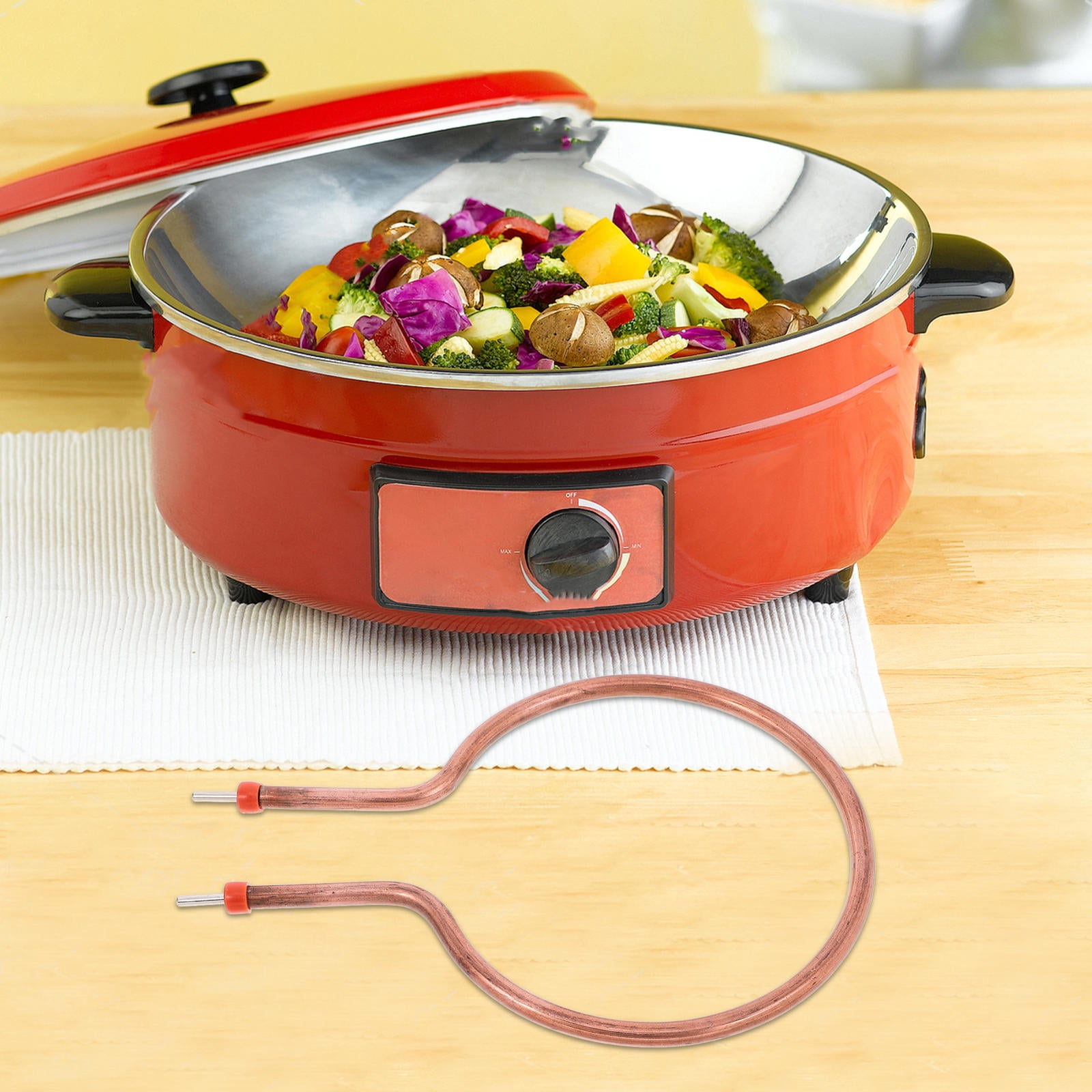 Raindrops Electric Hot Pot Heating Tube Tubular Element For Hot Pot ...